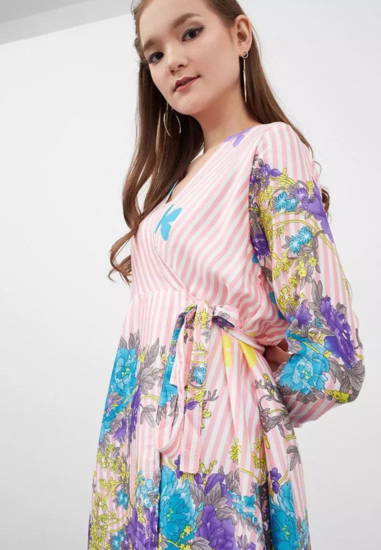 Buy Berrybenka Sabina Wrap Tunic 2024 Online | ZALORA Philippines