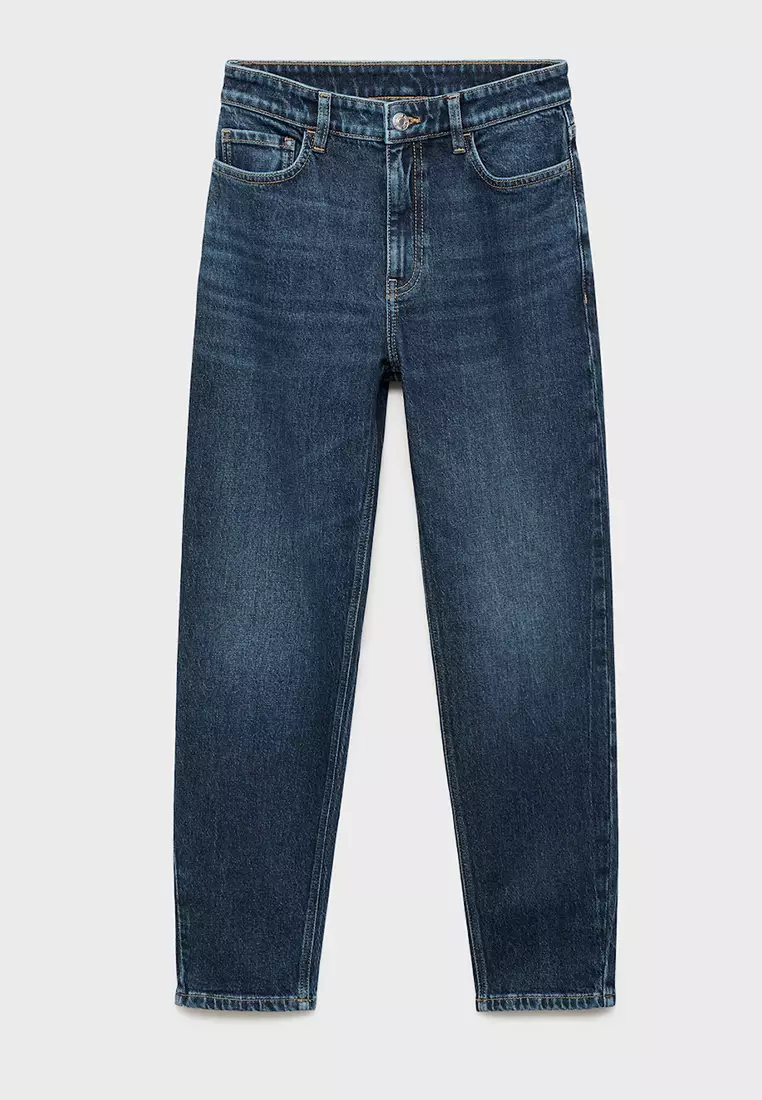 Buy Mango New Mom Comfort High-Rise Jeans 2026 Online | ZALORA
