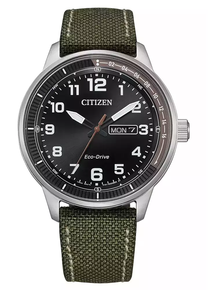 Jual Citizen Men BM8590-10E Eco Drive Stainless Steel Nylon Strap ...