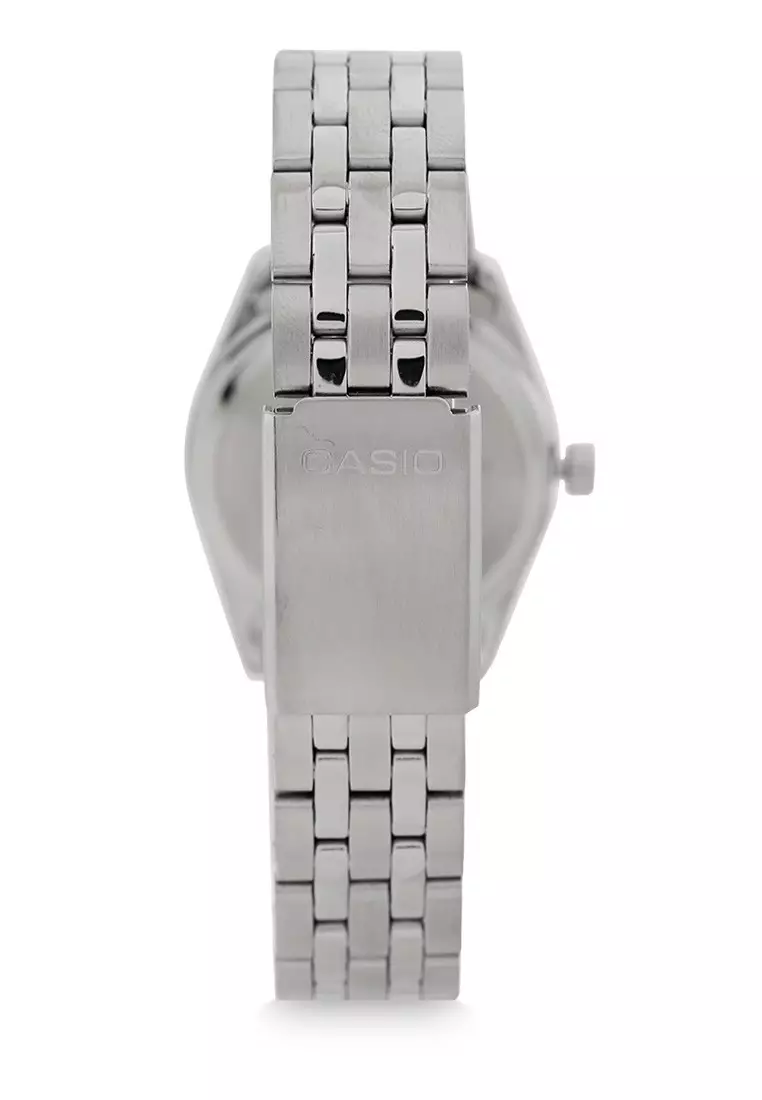 Jual Casio Casio Jam Tangan Wanita Silver Black Stainless Steel Ltp 1335d 1avdf Original