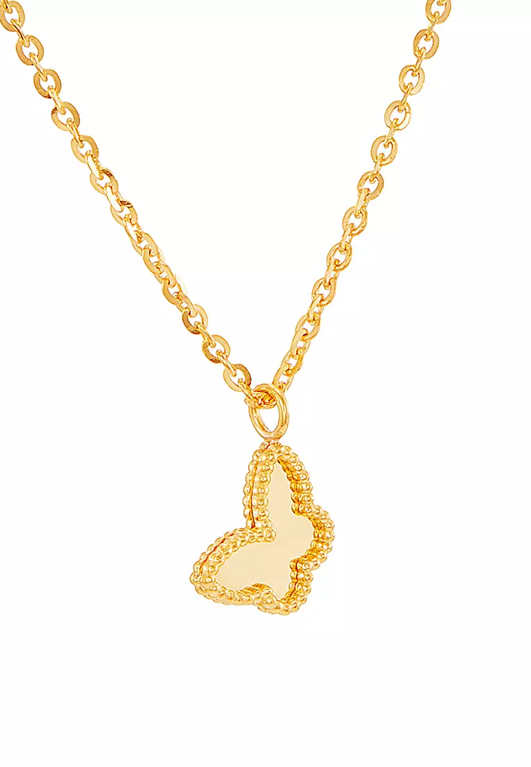 Buy HABIB HABIB Oro Italia 916 Yellow Gold Necklace GC32710425 (22K ...