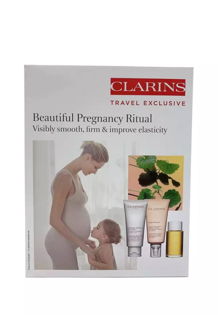 Clarins A Beautiful Pregnancy Set (175ml+100ml+200ml) 2026 | Buy ...