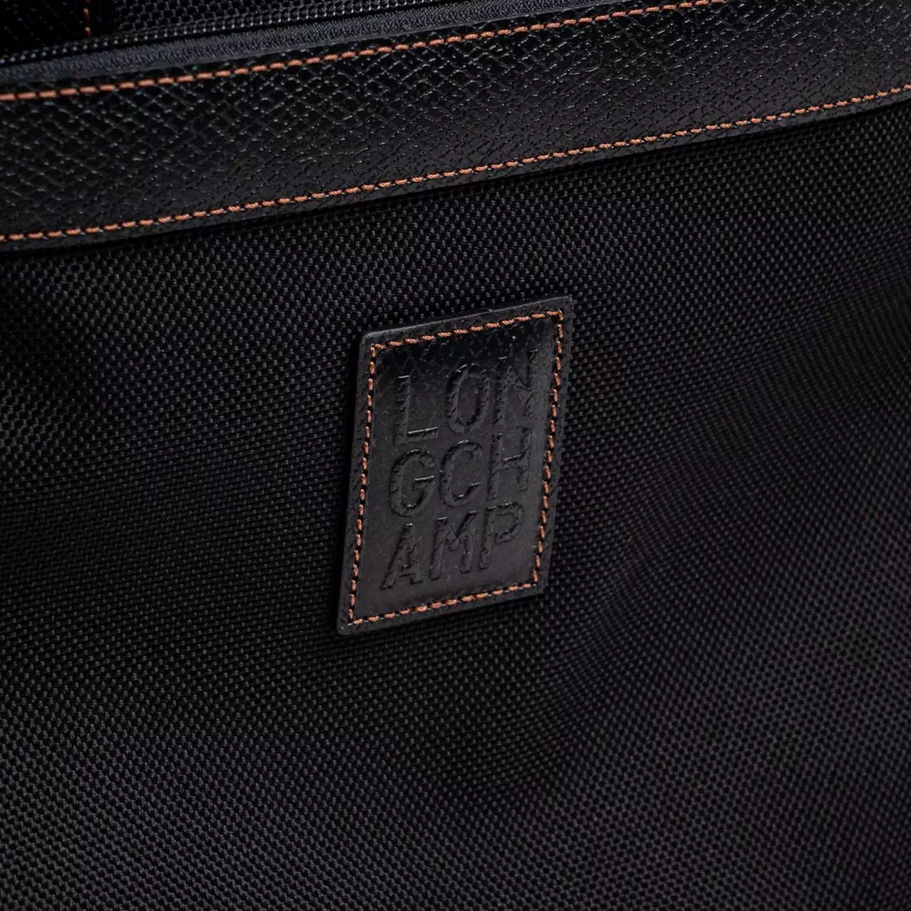 Jual Longchamp Boxford Large Briefcase Canvas Bag Black Original 2026 ...