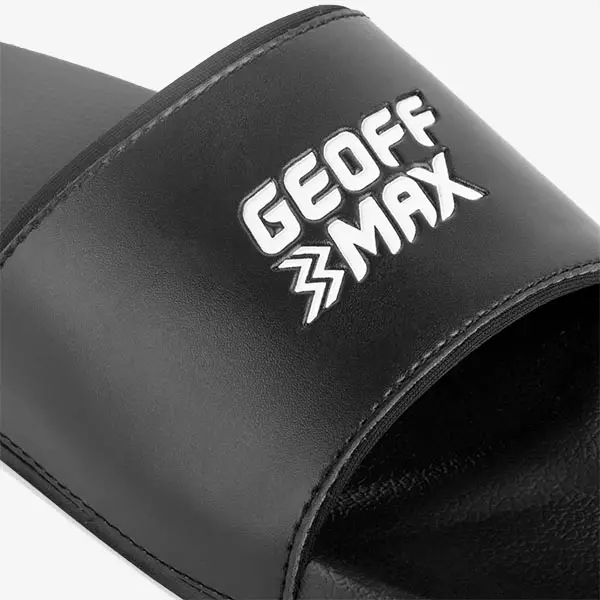 Jual Geoff Max Geoff Max Official - Sletz Black - Slippers - Sandal ...
