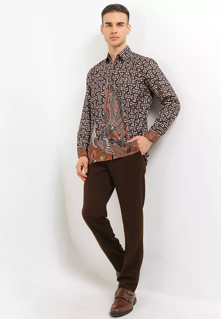 Jual Batik Tibodunyo Manuk Julang Kemeja Batik Exclusive Premium Pria ...
