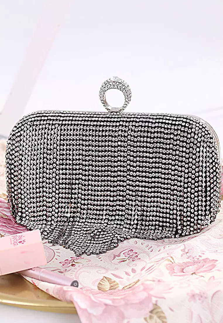 Buy ZITIQUE Imitation rhinestone chain handbag Online | ZALORA Malaysia