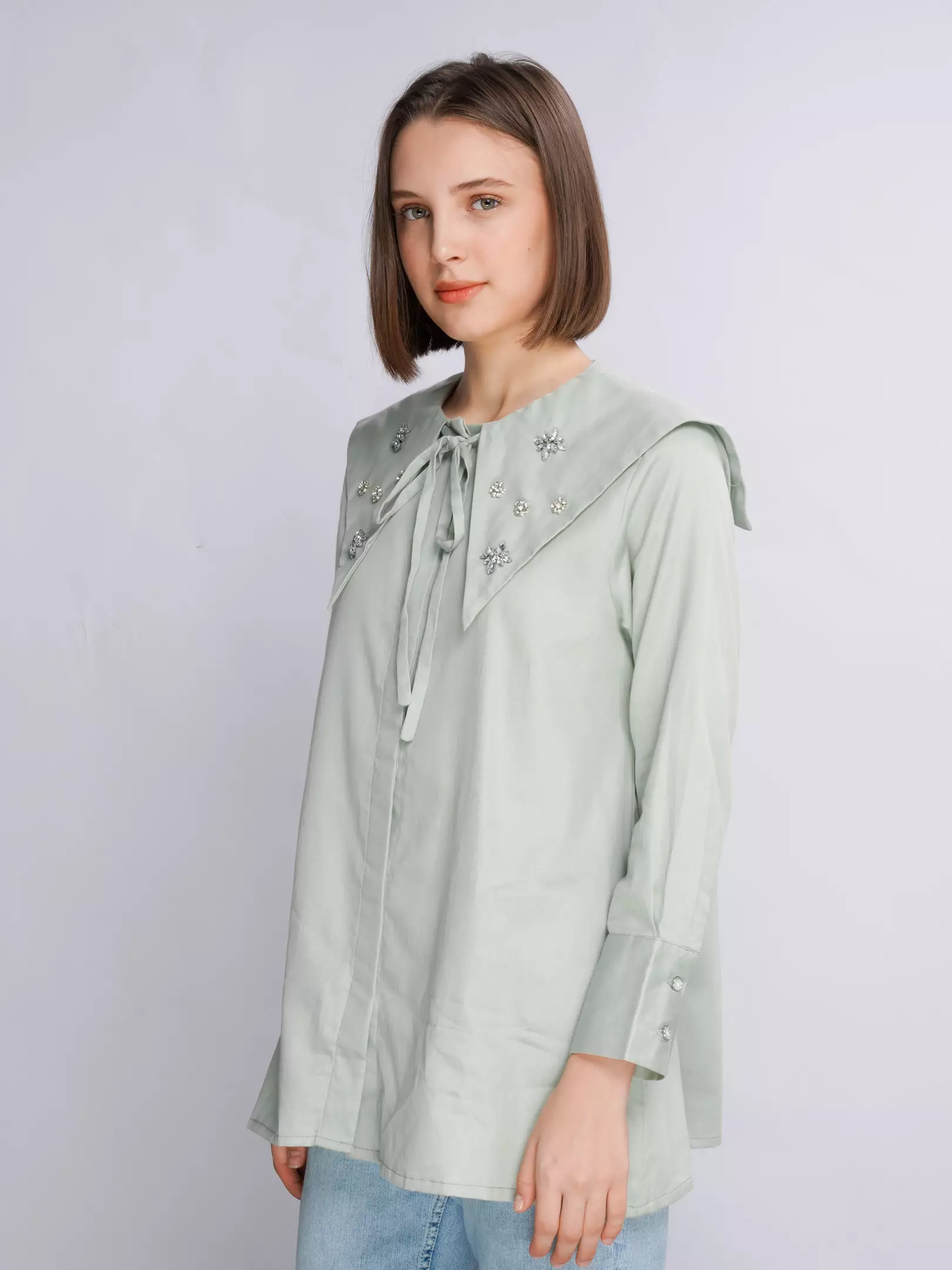 Jual Aleza Aleza - Reyline Shirt Desert Sage Original 2024 | ZALORA ...