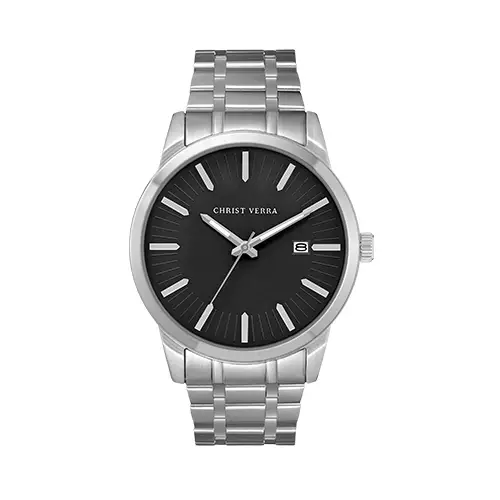 Jual Christ Verra Christ Verra Casual Men's Watches CV 10636G-11 BLK ...