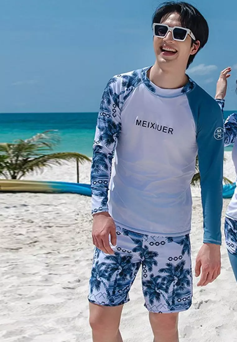 Buy LYCKA LLL3052 Korean Style Men Rash Guard 3-Pieces Set Multi 2024 ...