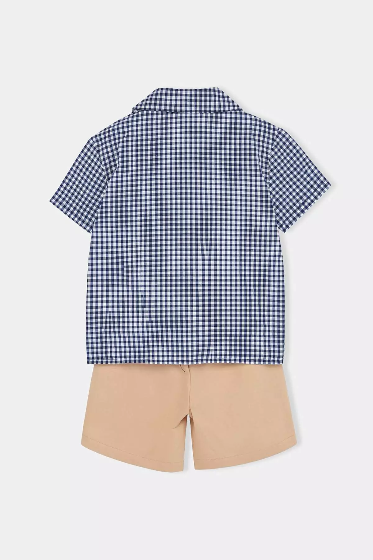 Buy Trendyol Navy Blue Plain Woven Bottom - Top Set Tkdss26Au00068 2026 ...