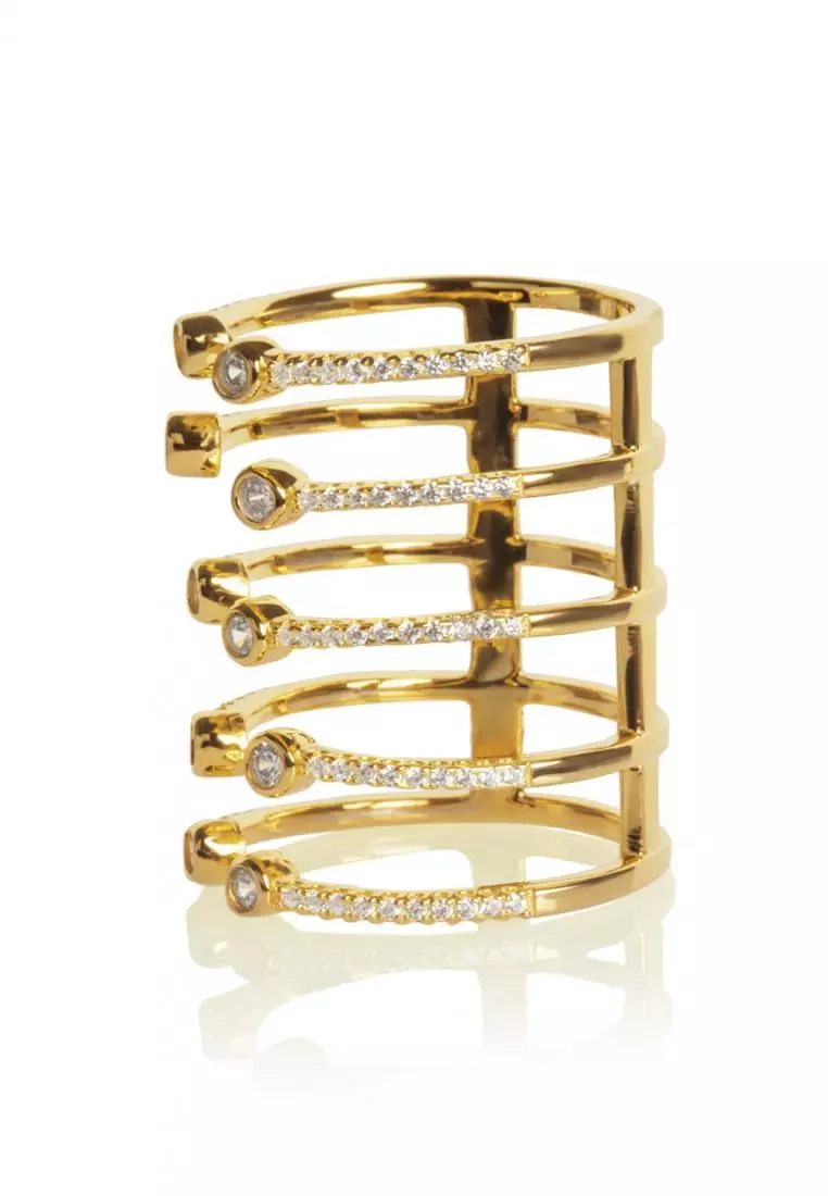 Buy Foundry Vermeil Gladiator Ring 2025 Online | ZALORA Philippines