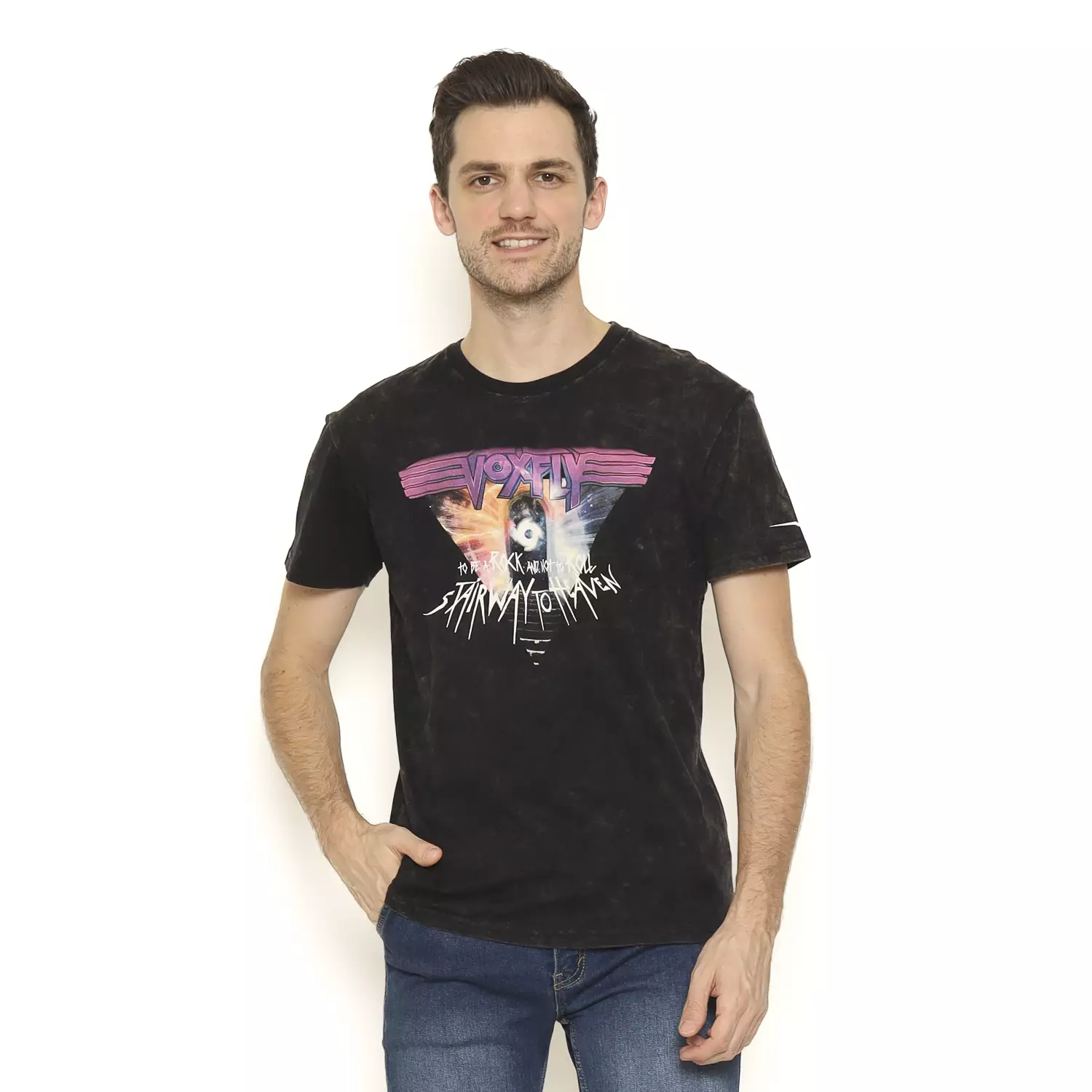 Jual Voxfly Voxfly Kaos Lengan Pendek Pria Heaven N Hell Men Tee Planet ...