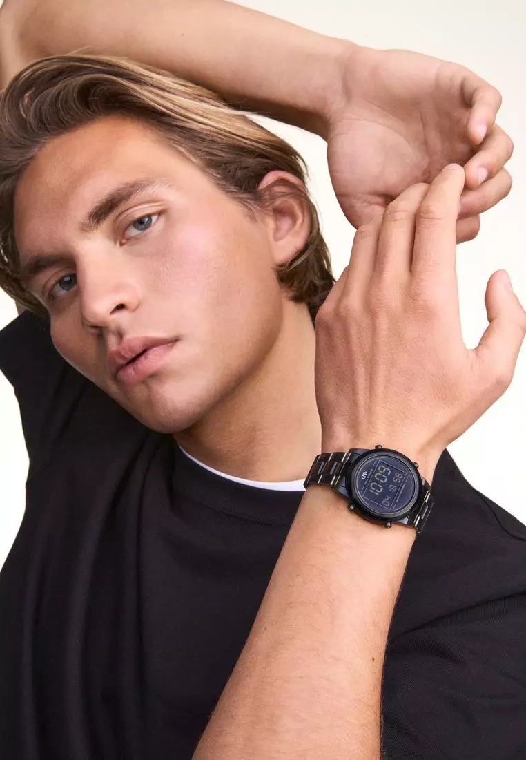 網上選購 Daniel Wellington Retro Digital 42mm Dark Grey - Unisex Watch for ...