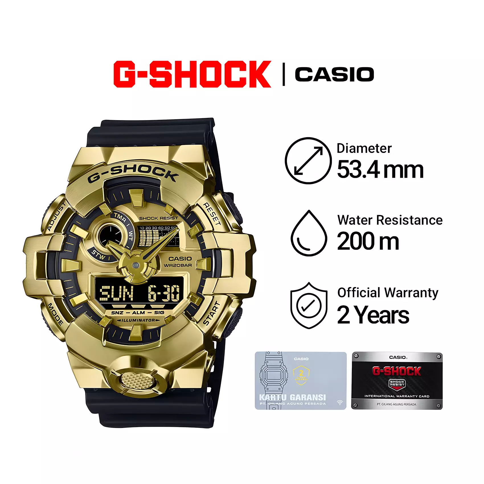 Jual G-Shock Casio G-Shock G-Steel - Jam Tangan Analog Digital Pria ...