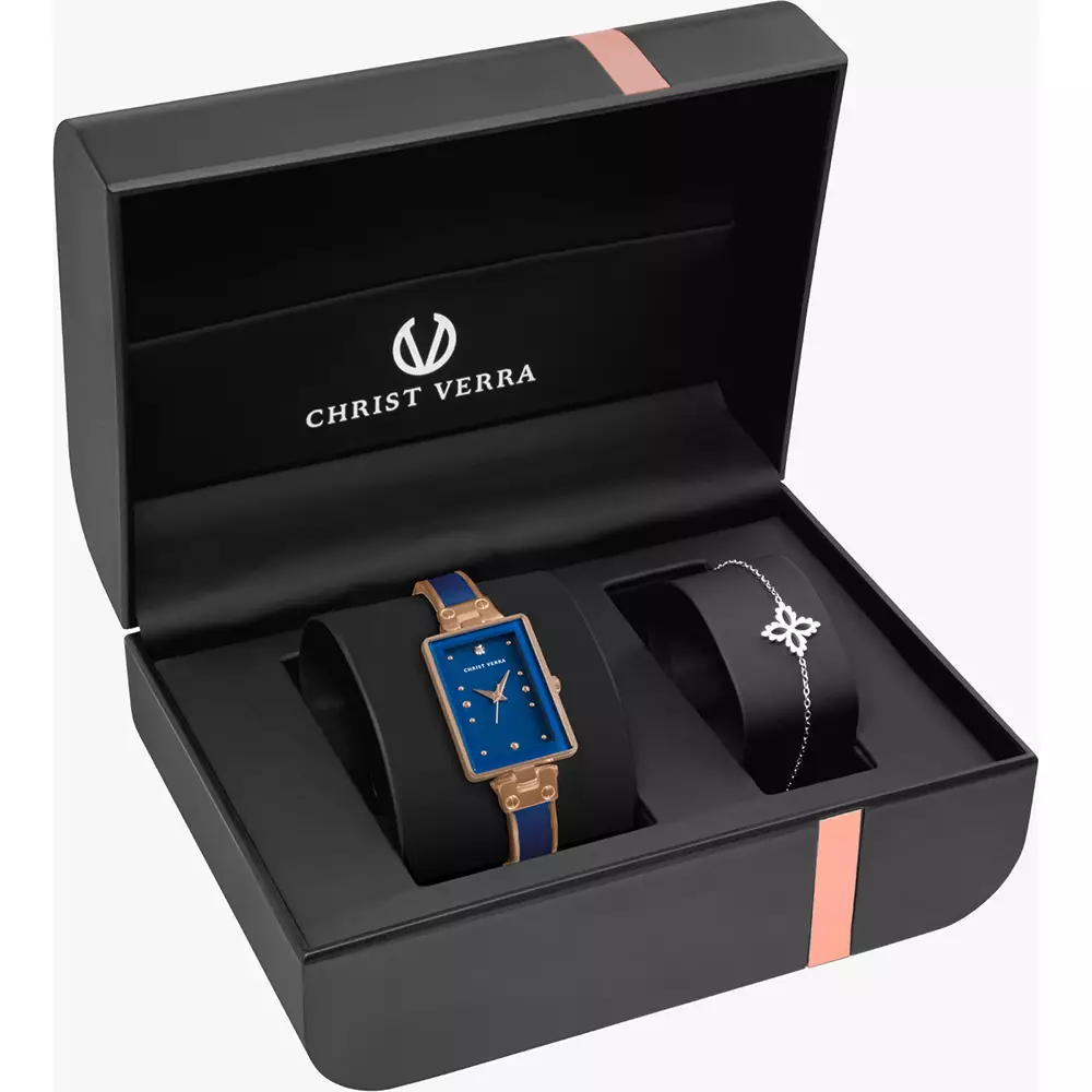 Jual Christ Verra Christ Verra Casual Women's Watches CV 502223L-5H WHT ...