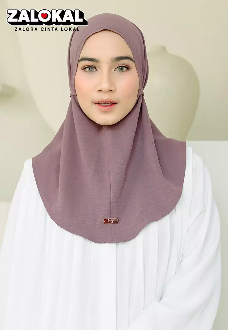 Jual Lozy Hijab Lozy Hijab - Nayya Instan Dark Orchid Original 2023 | ZALORA Indonesia