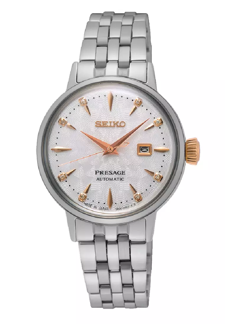 Buy Seiko Seiko Presage Cocktail Time Automatic Women's Watch SRE009J1 ...