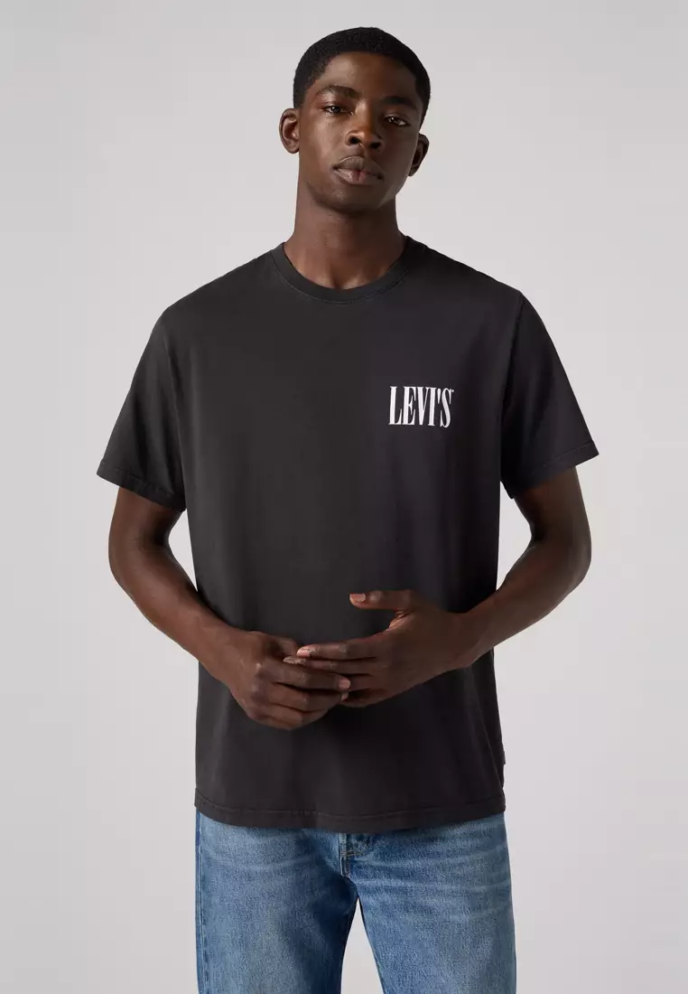Buy Levi's Men's Relaxed Fit Short Sleeve Graphic T-Shirt 16143-1685 ...