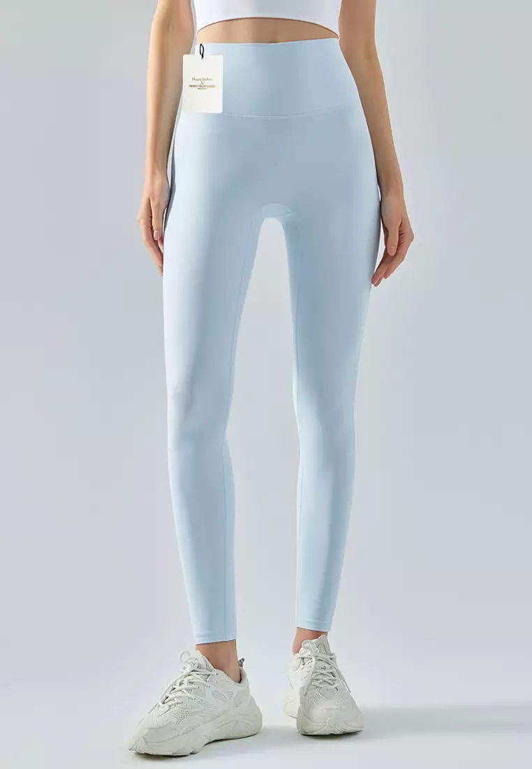 Buy HAPPY FRIDAYS Double-sided Brushed Nylon Sports Tights（No front ...