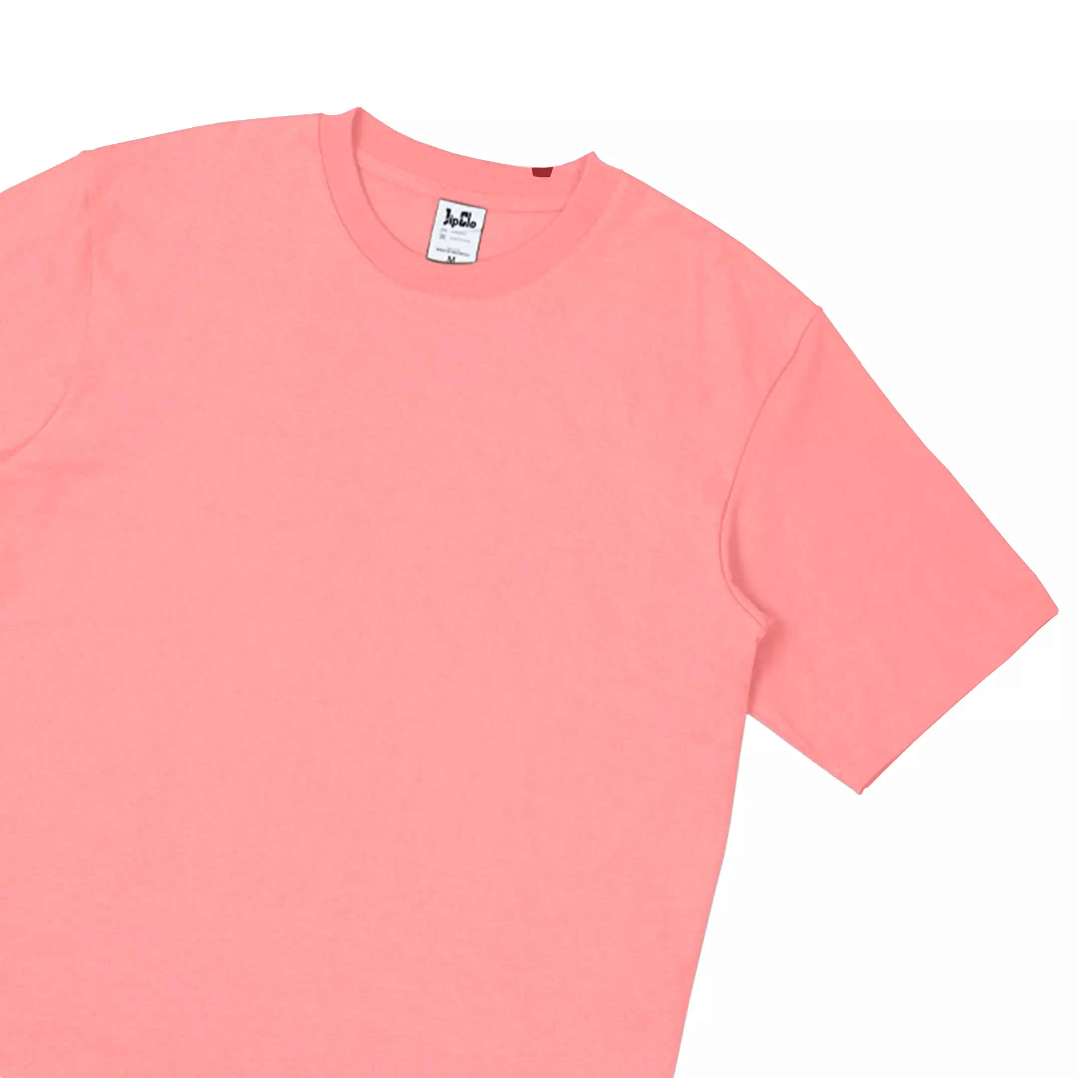 Jual Jipclo Jipclo Kaos Polos Oversize Heavy Cotton 16s Salmon Original ...