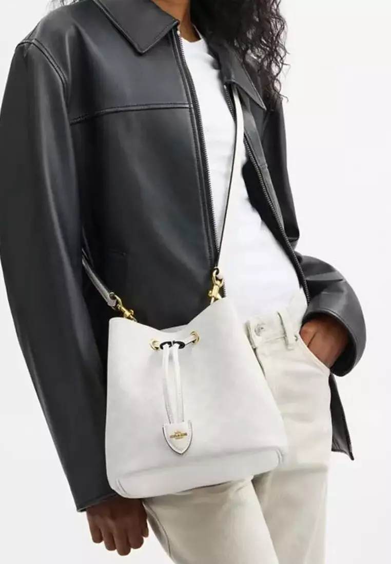 Buy COACH Rowan Bucket Bag In Signature Canvas CBH07 2025 Online | ZALORA