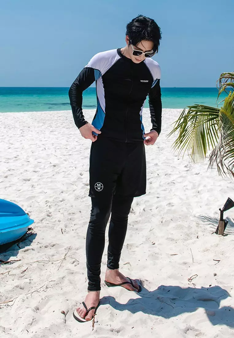 Buy LYCKA LLL3060 Korean Style Men Rash Guard 3-Pieces Set Multi 2024 ...