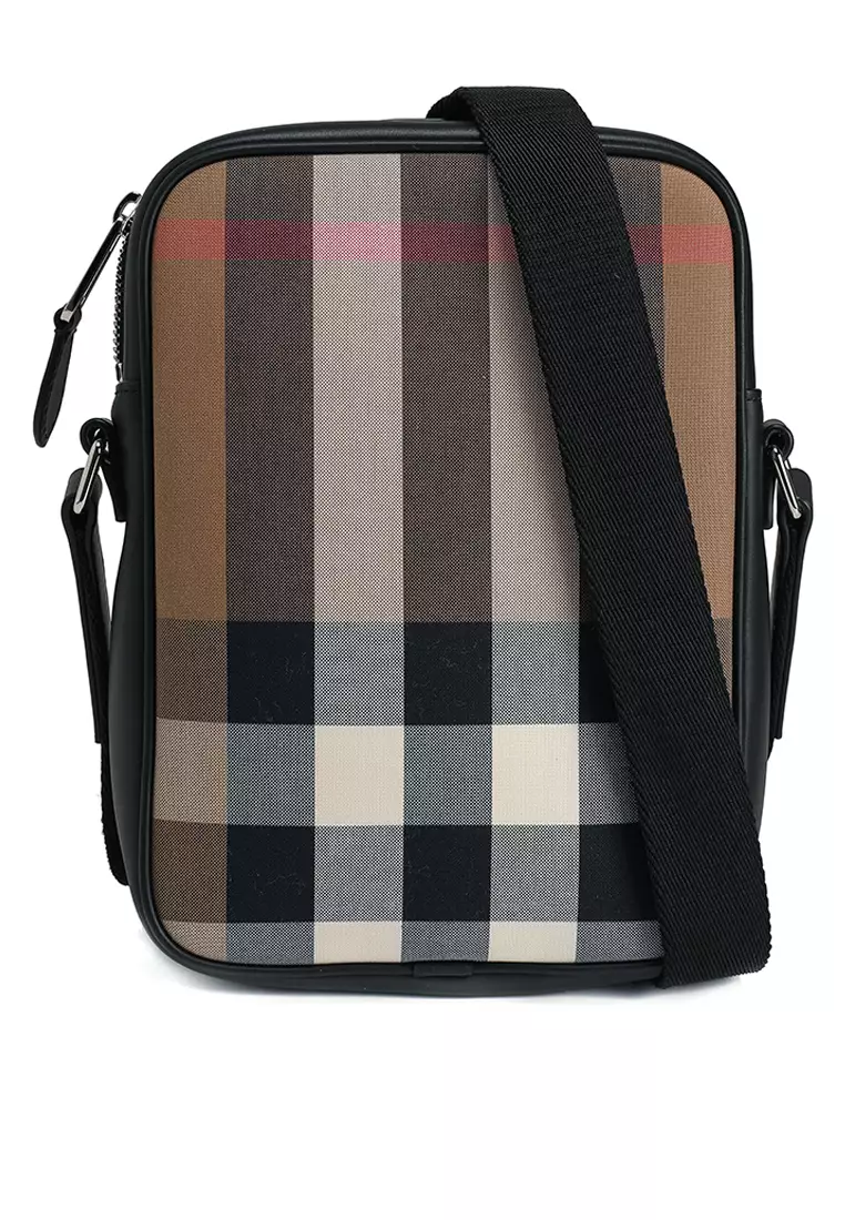 Buy Burberry Paddy Vertical Check Crossbody Bag (tr) 2025 Online | ZALORA Philippines