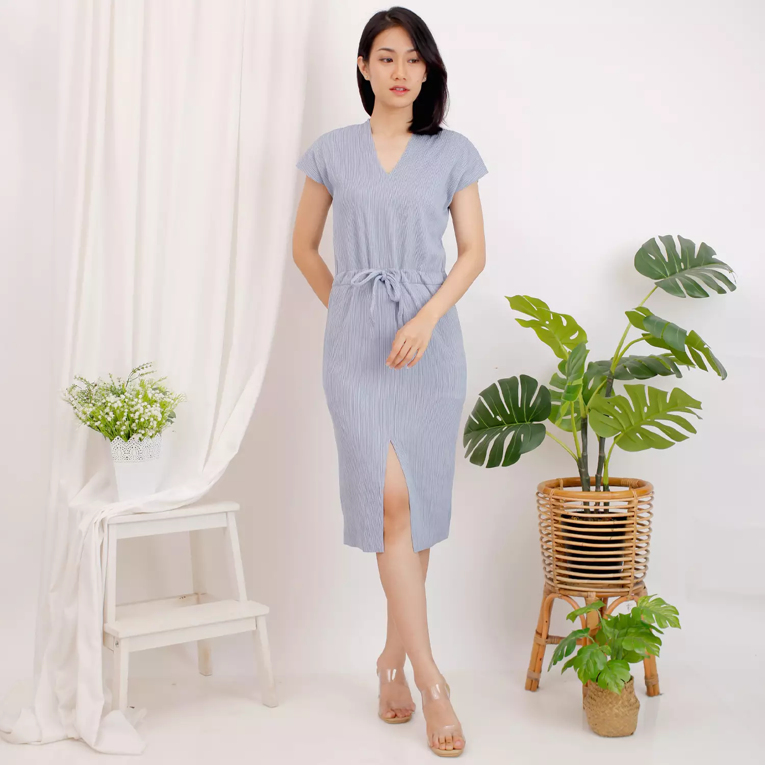 Jual Eve Maternity Eve Dress Knit Salur Bodyfit FDD032 Original 2024 | ZALORA Indonesia