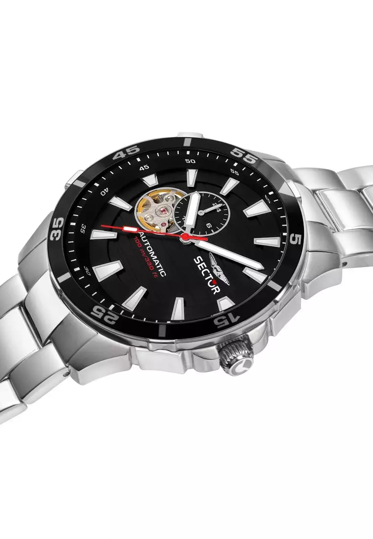 Buy Sector [3 Years Warranty] Sector ADV2500 43mm Case Men's Automatic ...