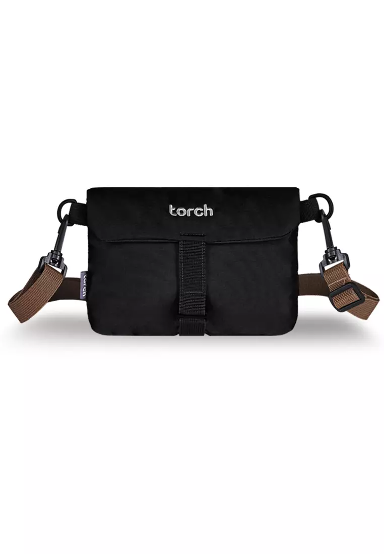 Jual TORCH.ID Torch Travi Black Sling Bag Original 2025 | ZALORA ...