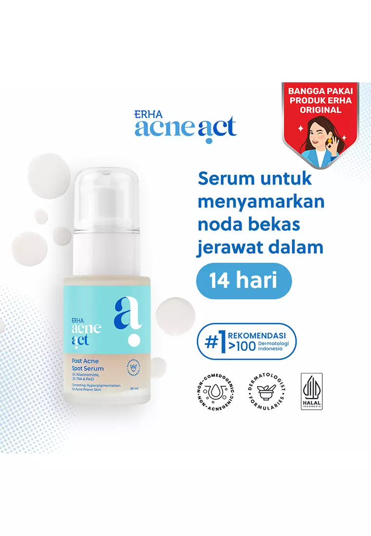 Jual Erha ERHA Acneact Post Acne Spot Serum 30ml - Serum Bekas Jerawat ...