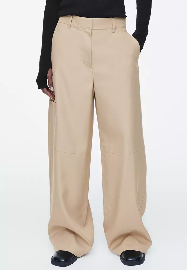 COS Barrel-Leg Utility Trousers 2025 | Buy COS Online | ZALORA Hong Kong