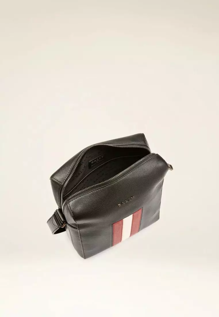 Jual BALLY Bally Edoh Crossbody Bag Black Original 2025 | ZALORA ...