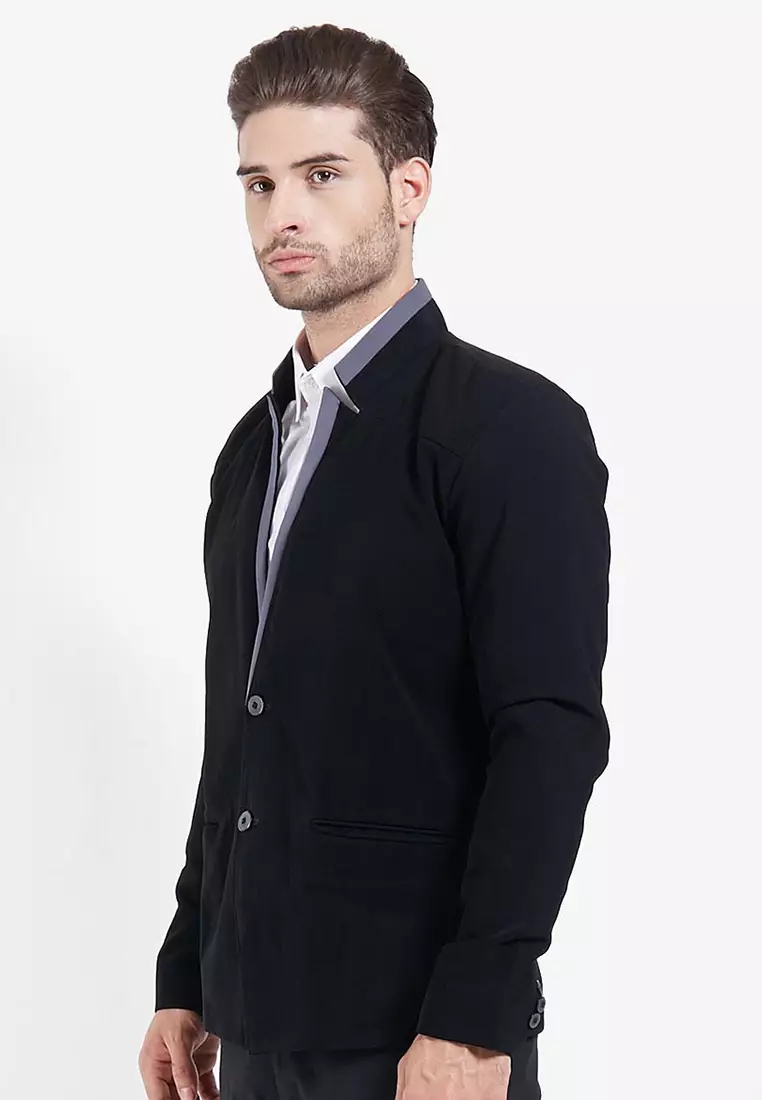 Jual Crows Denim Crows Denim - Blazer Matrix Double Kancing Original ...