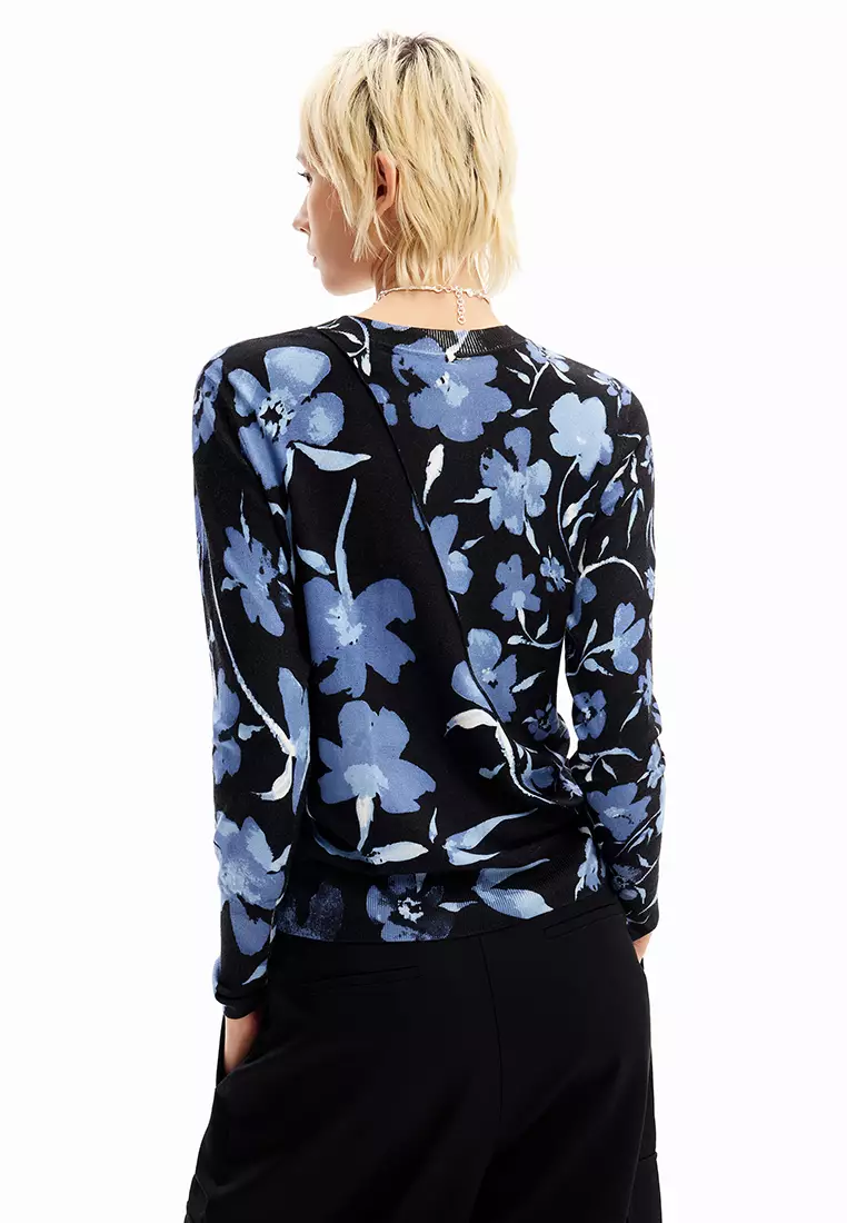 Buy Desigual Desigual Woman Patchwork floral pullover. 2024 Online ...