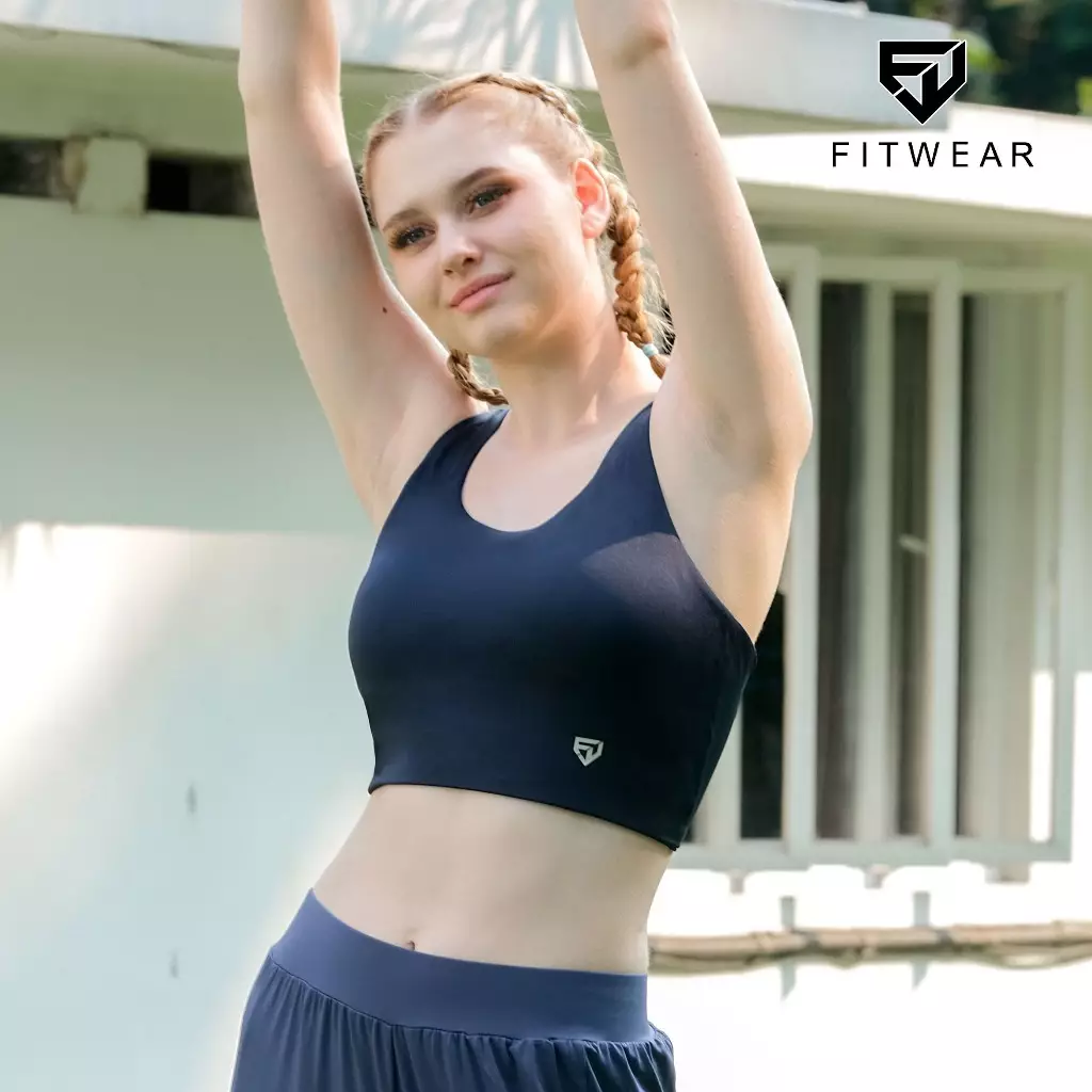 Jual FITWEAR Fitwear - Florence Core Series Sportbra - Blue Original ...