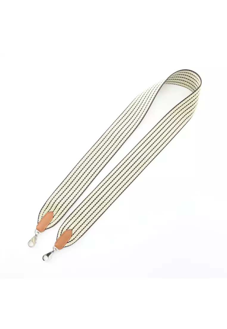 Buy Hermès Pre-Loved Hermès Bandouliere Sangle Kaval Prenoir Jaune ...