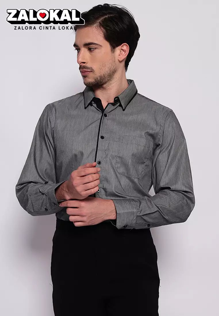 Kemeja Pria Premium Model Terbaru Up to 80% - ZALORA