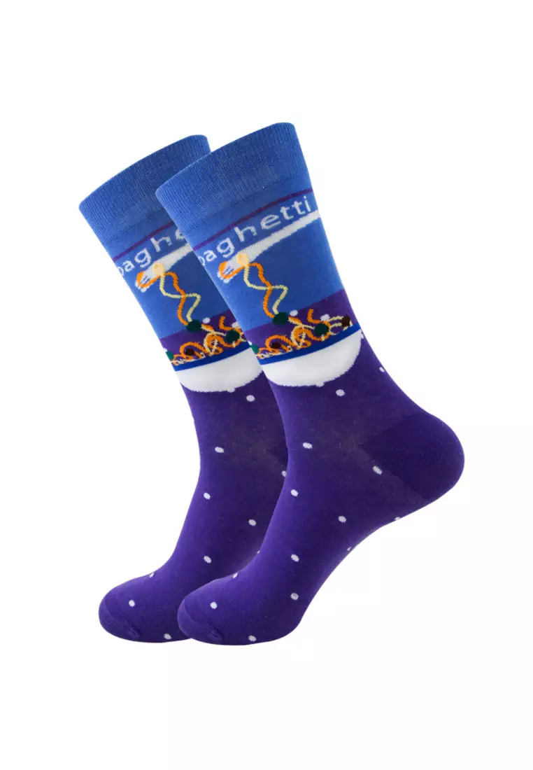 Kings Collection Spaghetti Pattern Cozy Socks (EU38-EU45) PHHS202302 ...