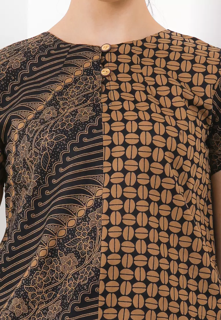 Jual Batik First Blouse Kupnat Button CAP Full-Cut&Sew Original 2026 ...