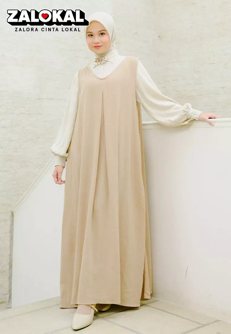 Jual Lozy Hijab Lozy Hijab - Hagia Overall Creamy Original 2024 ...