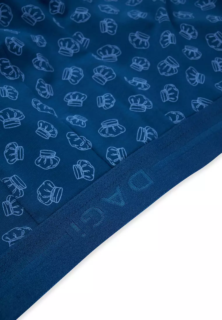 DAGİ 2-Pack Navy Basic Boxer, Chef Print, Regular Fit, Underwear for ...