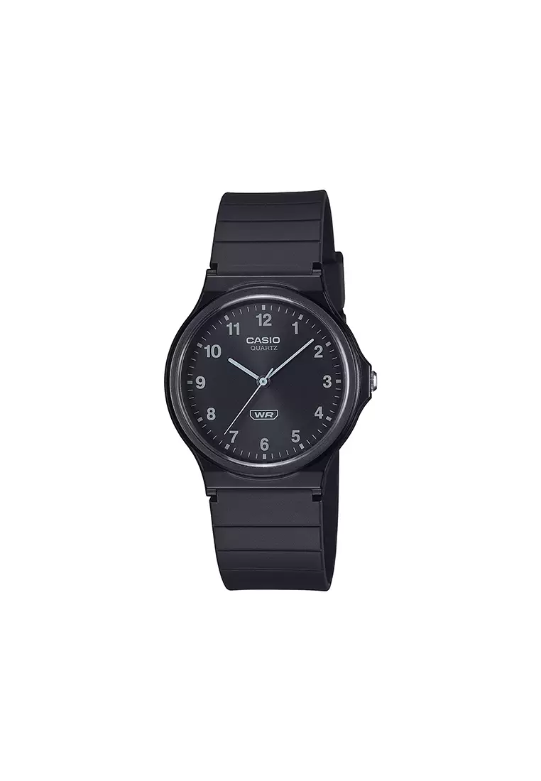 Buy Casio Pop Series Men Analog Watch MQ-24B-1B Black Resin Strap 2025 Online | ZALORA