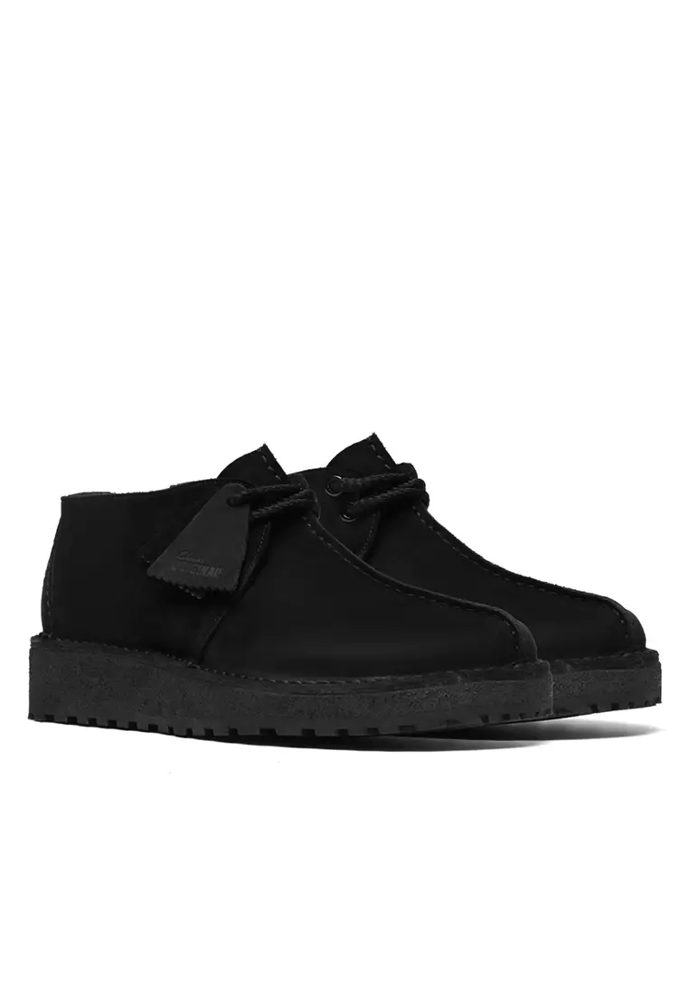 Buy CLARKS Mens Trek Scout Formal Shoes - Black Nubuck 2026 Online | ZALORA