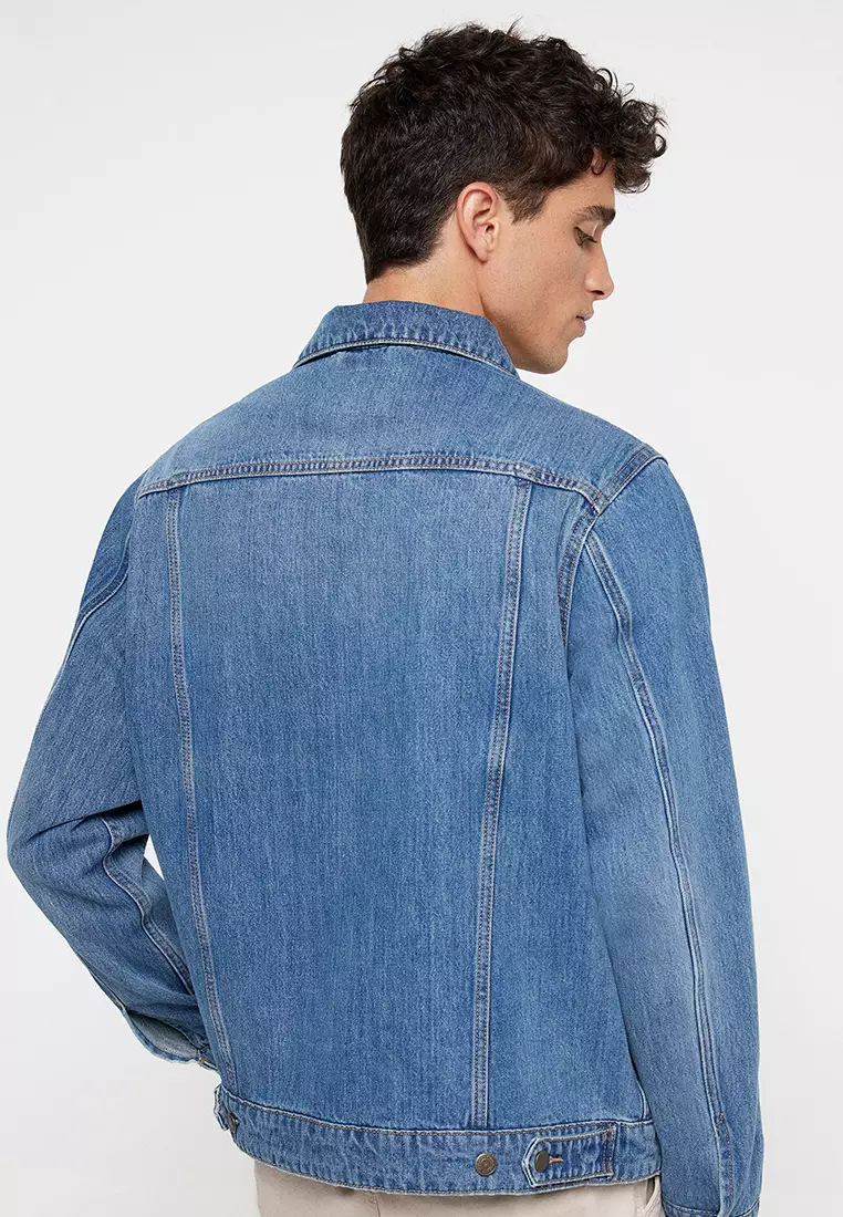 Buy Springfield Basic Denim Jacket 2025 Online | ZALORA Philippines