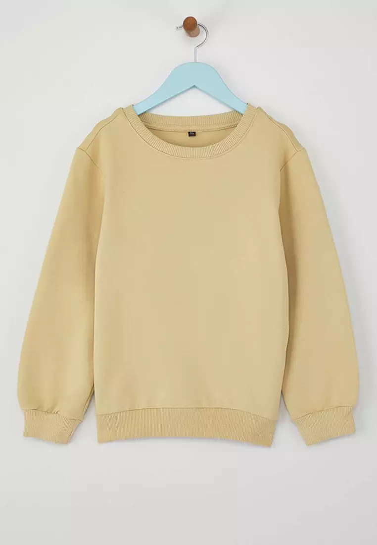 Buy Trendyol 2 Pack Cotton Plain/Basic Children's Knitted School ...