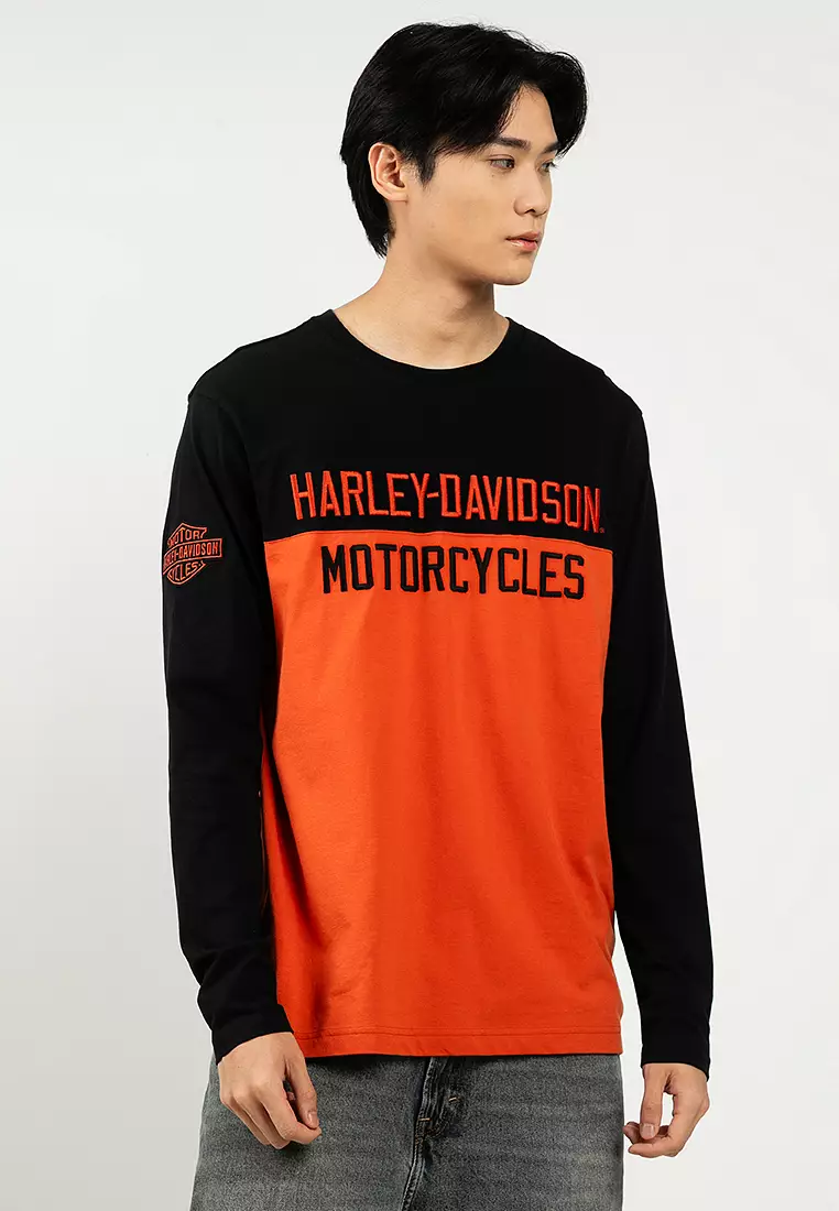 Buy Harley-Davidson Harley-Davidson® Essential Colorblock Long Sleeve ...