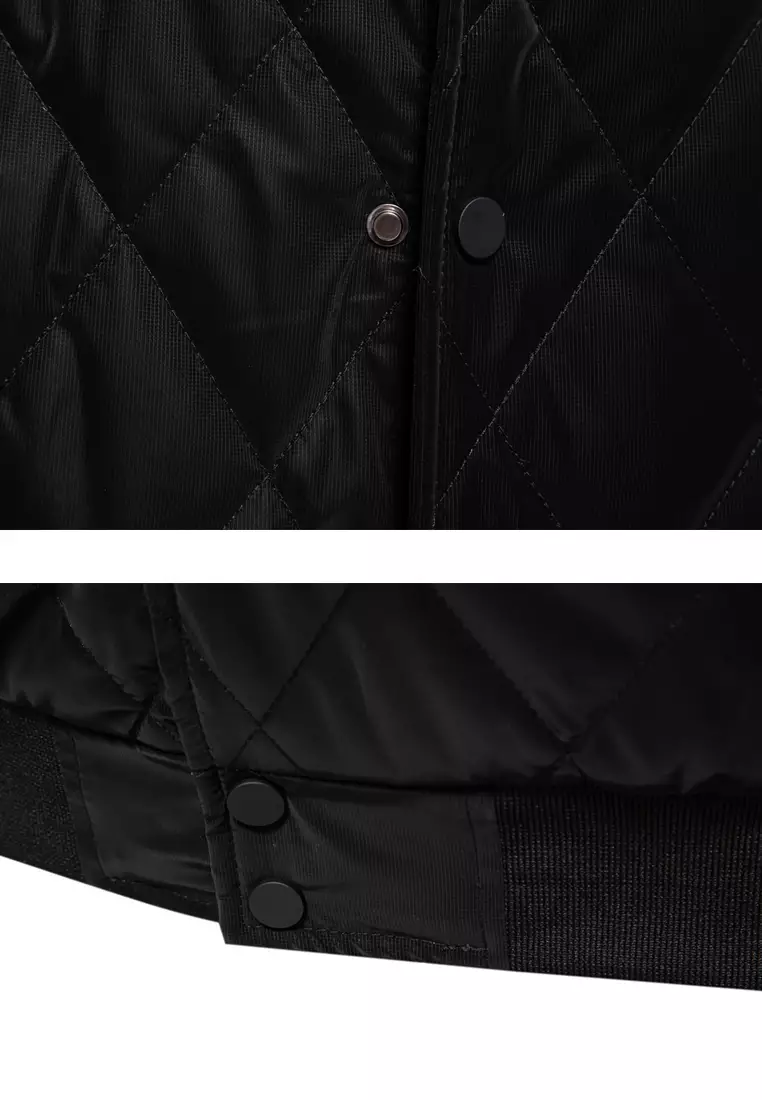 Twenty Eight Shoes Contrast Stitched Quilted Jacket AX-JK812 2026 | Buy ...
