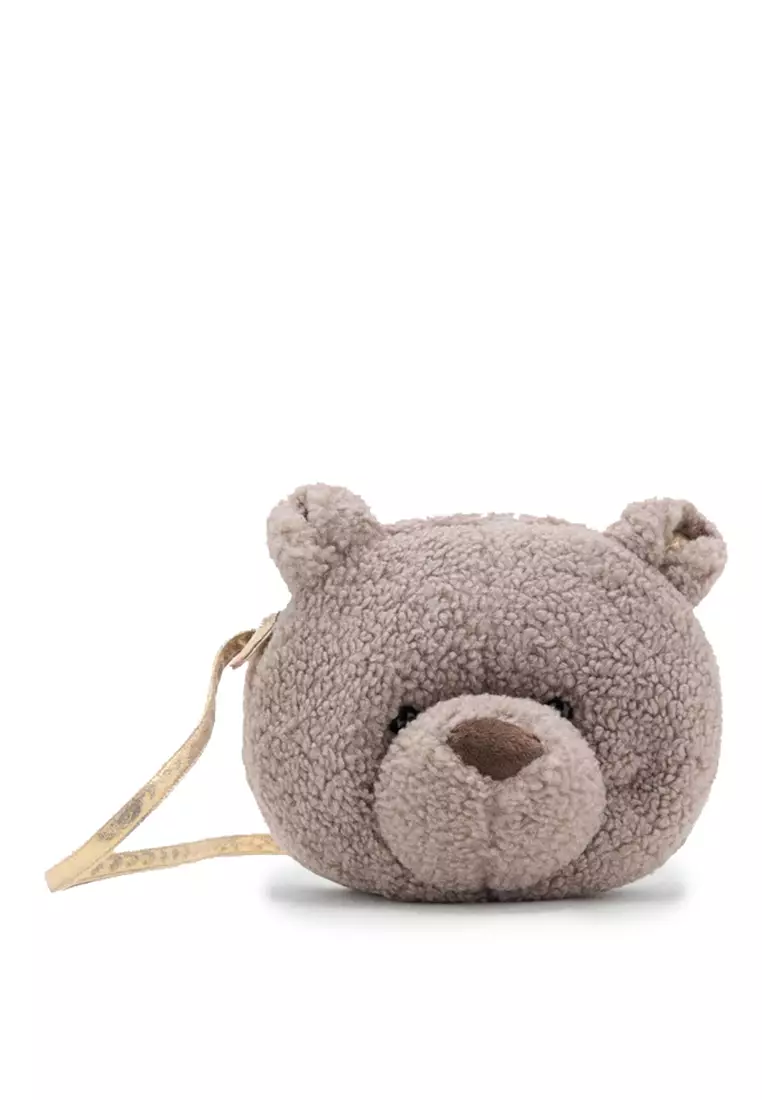 Buy MANGO BABY Teddy Bear Shearling-Effect Bag 2025 Online | ZALORA ...