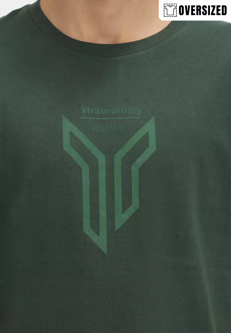 Jual Xtraordinary (XO) XTRAORDINARY (XO) T-Shirt Cotton Oversized Pria 2079240031 Original 2025 ...